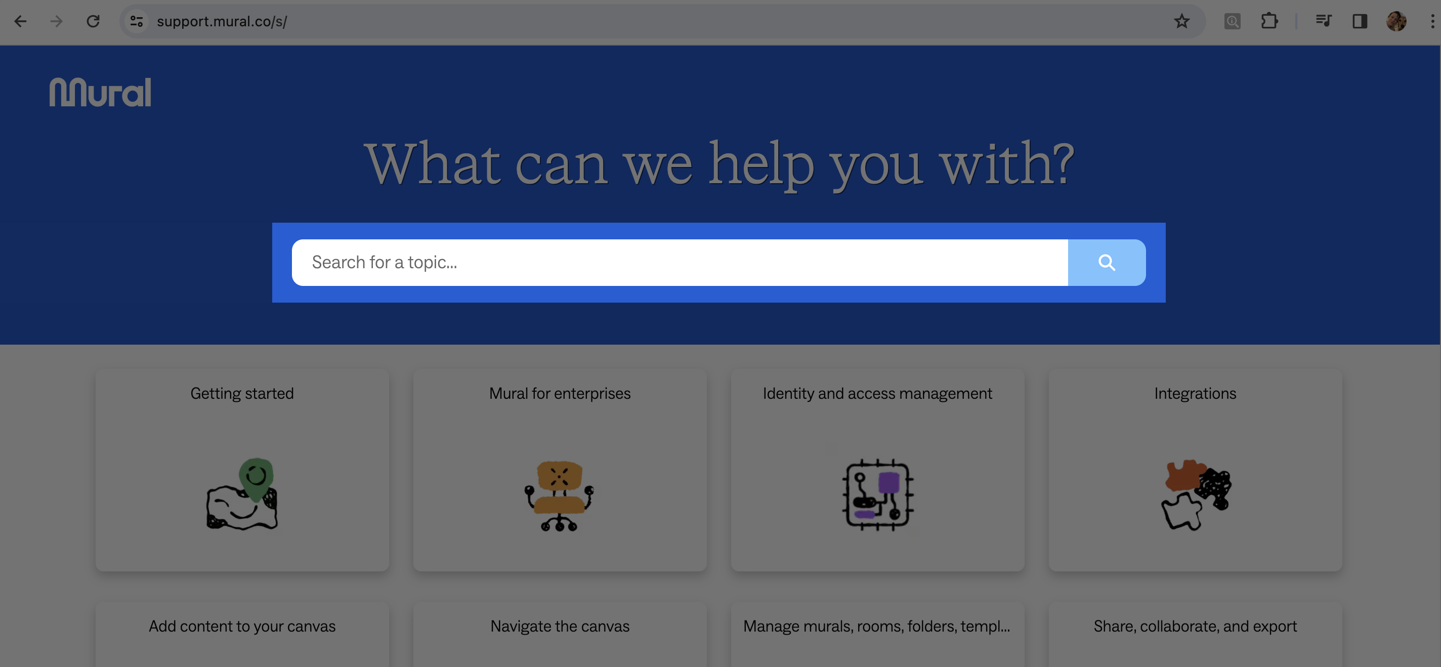 Resources and support